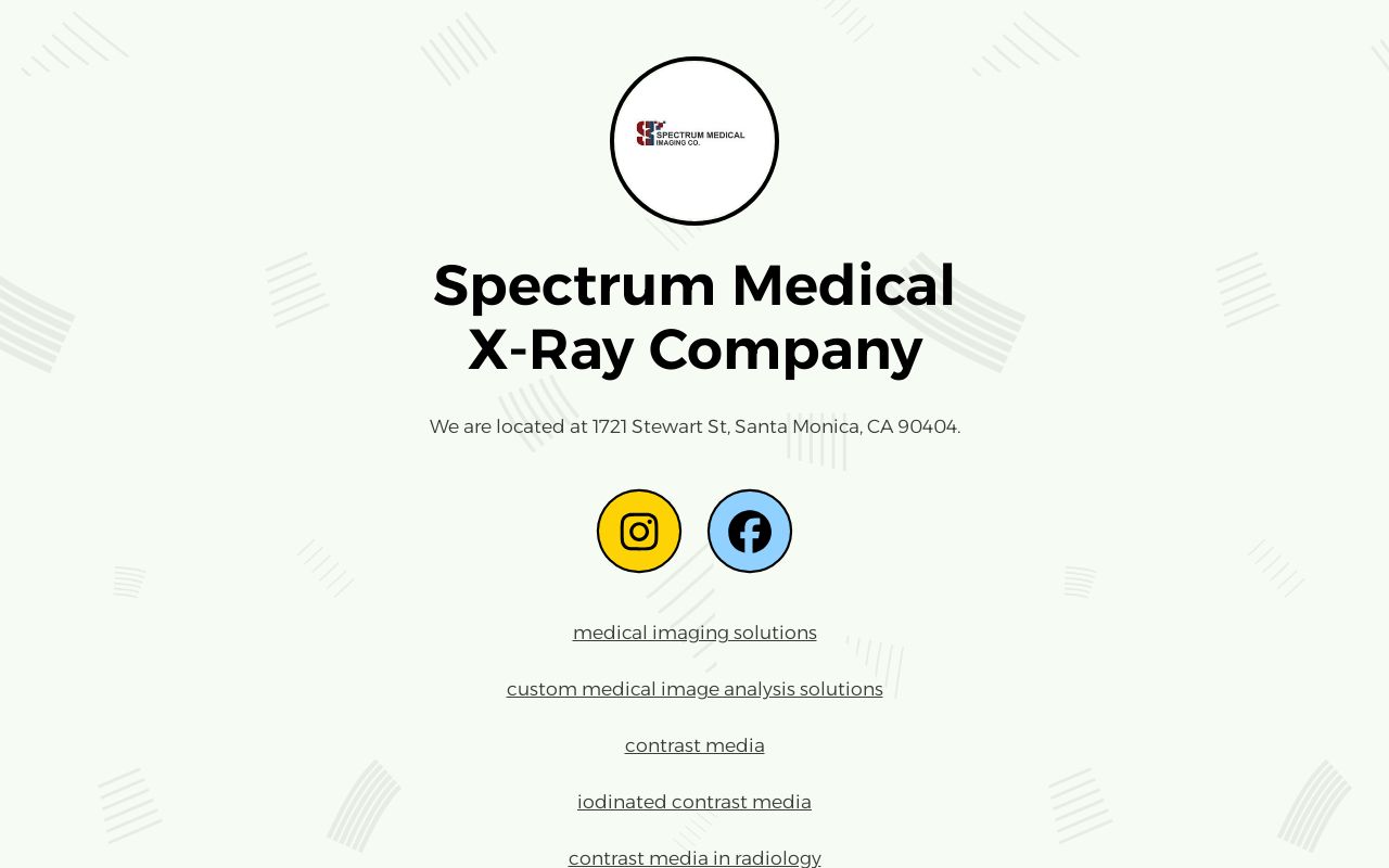 Spectrum Medical X-Ray Company